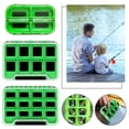 AGIUFGS Waterproof Fly Box with 8 Magnetic Cells, Festive Holiday ...