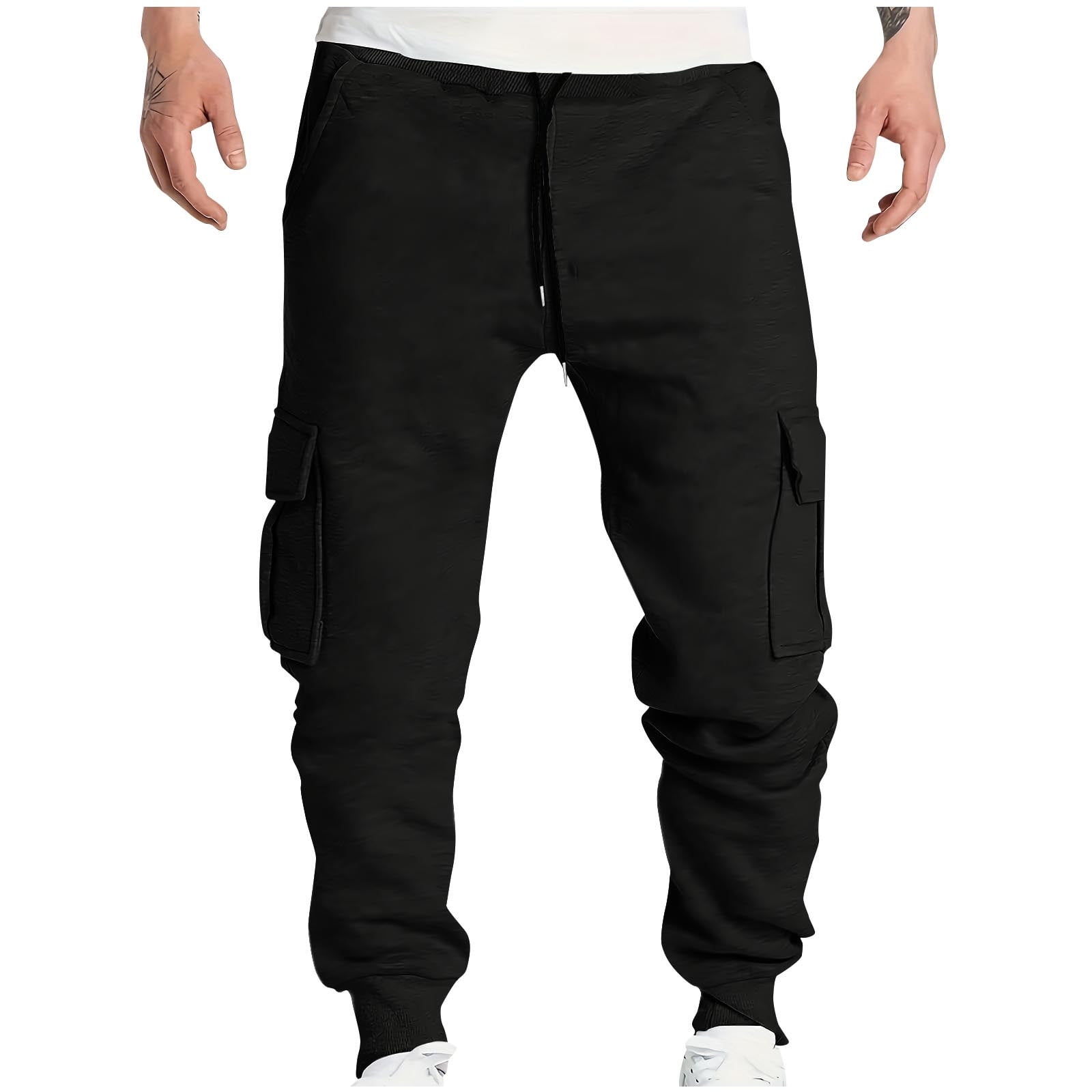 Click here for Pisexur Mens Sweatpants Drawstring Stretch Athleti... prices