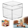 Acrylic Transparent Candy Box Wedding Jewelry Container with Lid ...