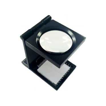 Solid Brass Magnifying Glass Desktop Magnifier Round Ball Concave Desk ...