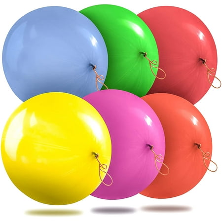 KSCD 72 Punch Balloons in 6 Assorted Colors - 18 Inch Strong Punching ...