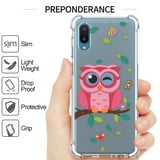 CoverON Phone Design For Samsung Galaxy A02 Case, Clear Flexible Soft ...