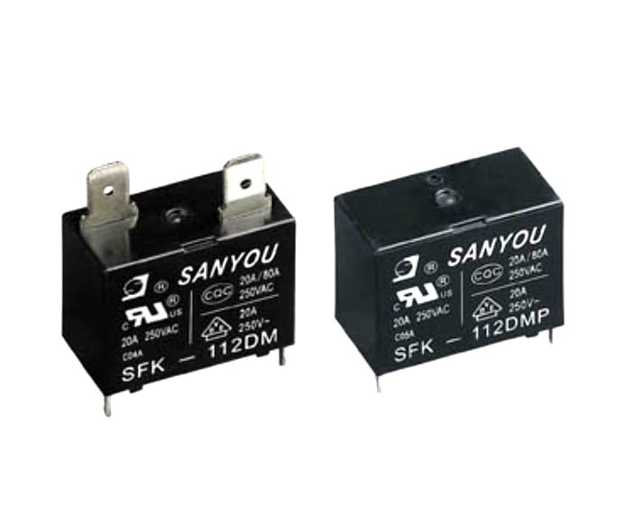 SFK-112DM POWER RELAY 20A 250VAC DIP-4 Relay - Walmart.com