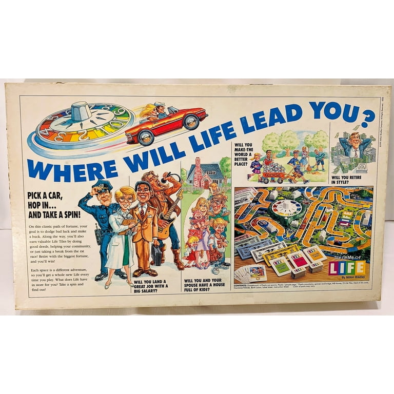 Life Game Board Spaces