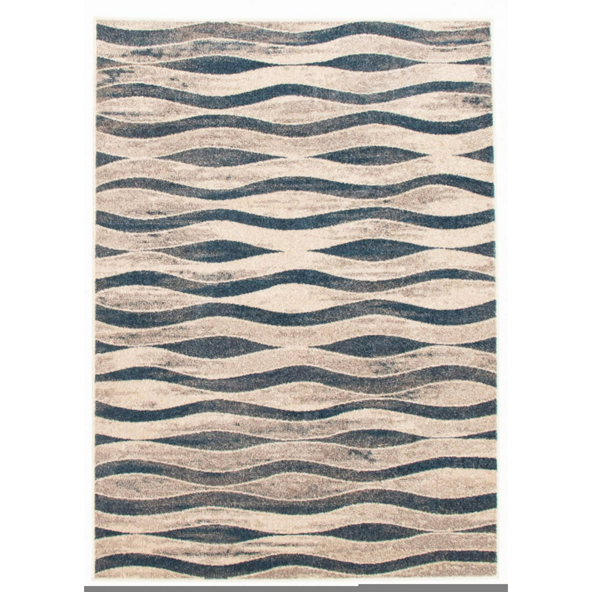 Click here for Ecarpet Neela Ivory/Blue Rug 67 X 96 prices