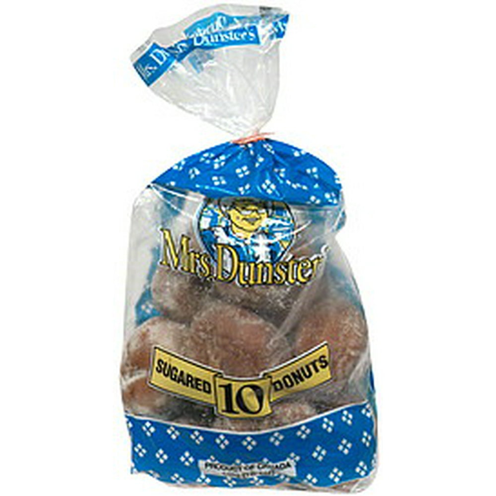 Mrs Dunster's Sugar Donuts 10 Pk - Walmart.com - Walmart.com