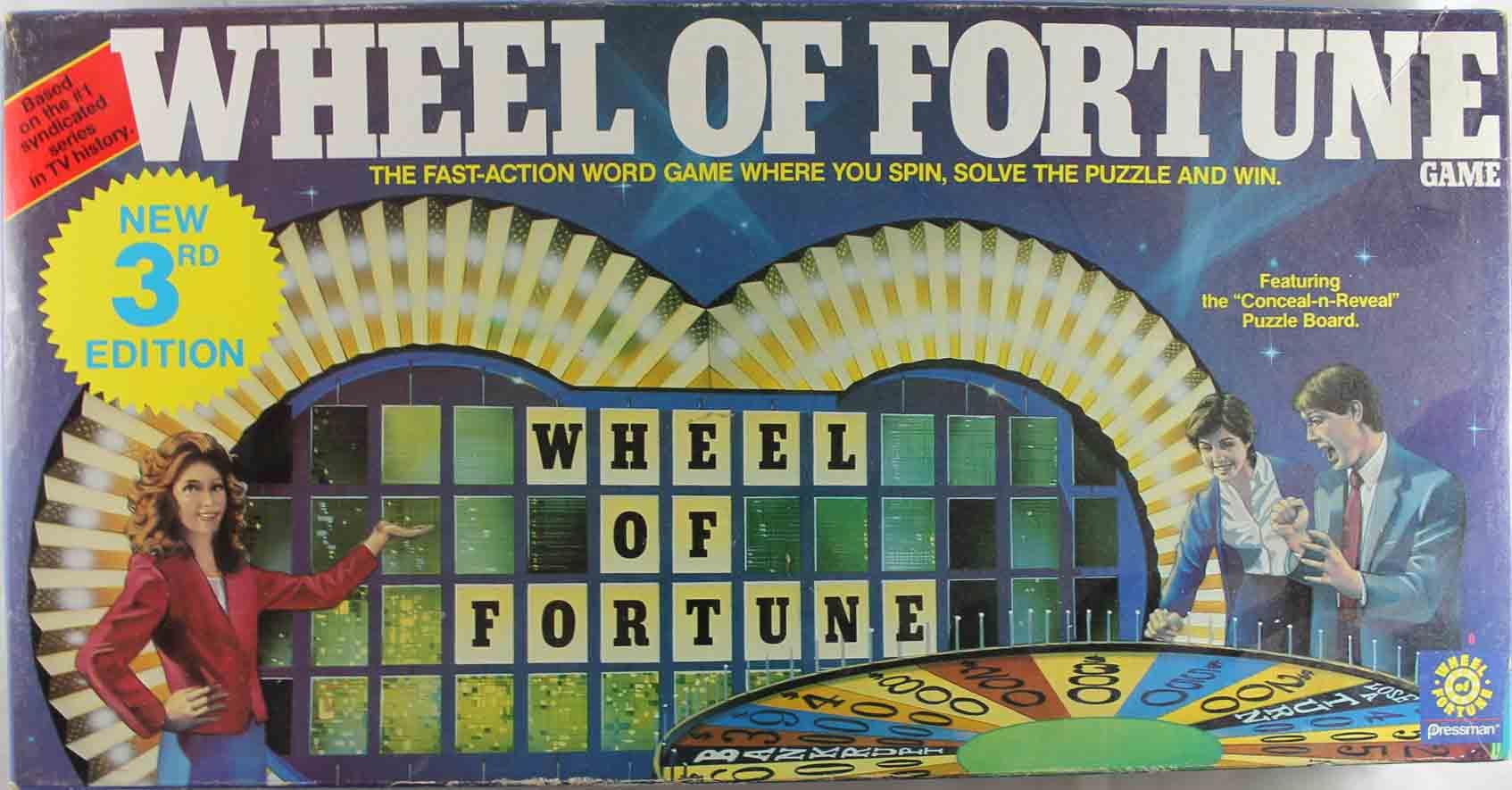 Wheel of Fortune Board Game - Walmart.com