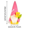 Partheme Flower Gnomes Decor Garden Gnome Spring Summer Fall Thankful ...