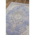 Momeni Isabella Polyester Machine Made Periwinkle Area Rug 5'3" X 7'3 ...
