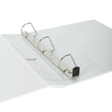 Exceed 1.5'' Heavy Duty Binder, White, Slant D-Ring - Walmart.com
