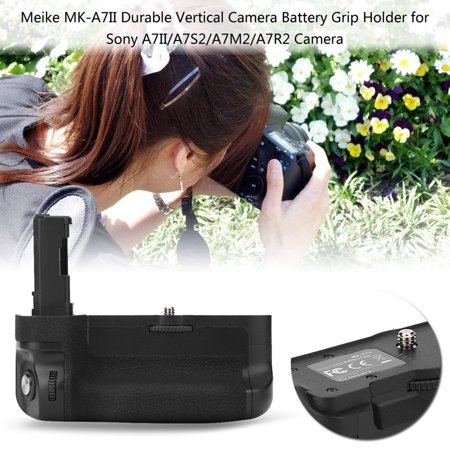 Vertical Battery Grip, 0-40 Degrees Celsius Working Temperature Battery Grip For A7II A7S2 A7M2 ...