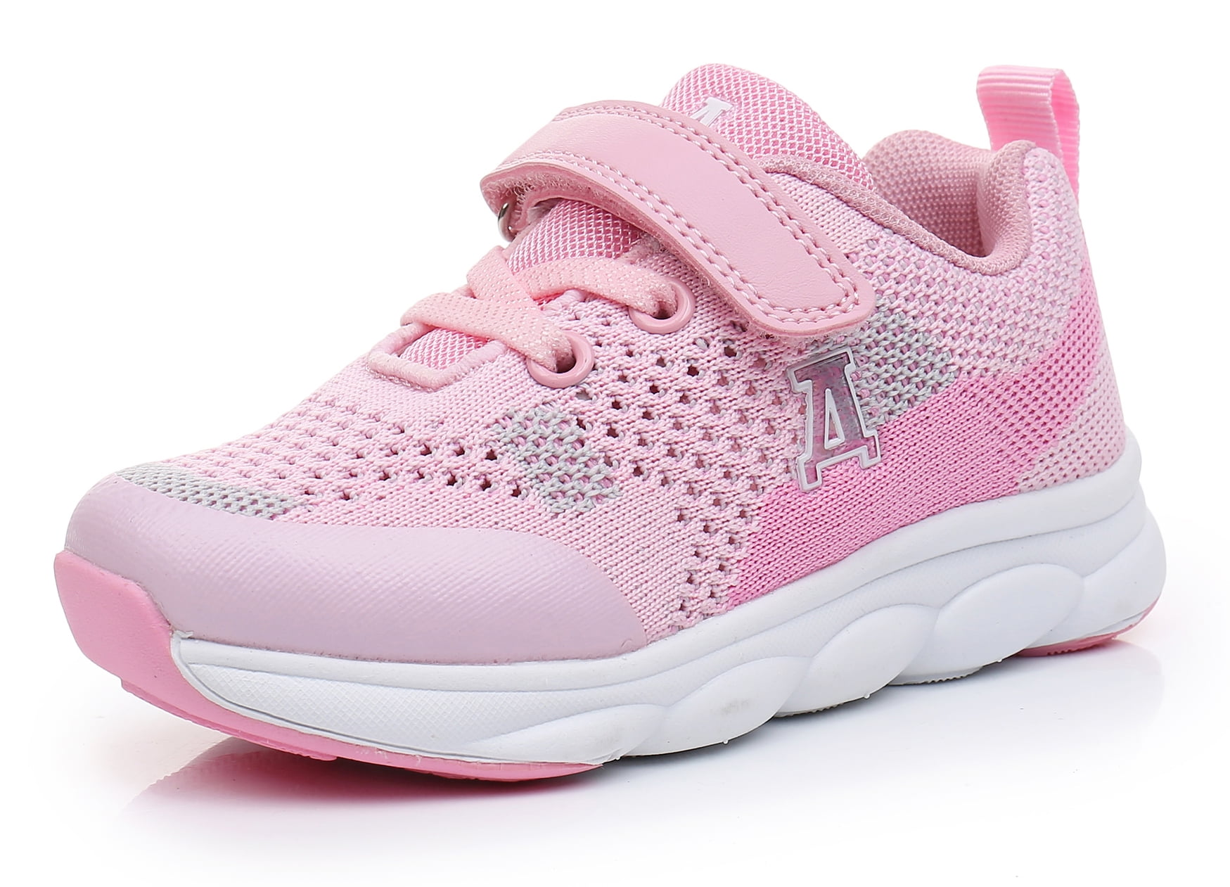 Apakowa Toddler Kid's Sneakers Boys Girls Hook and Loop Casual Running ...