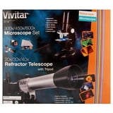 Vivitar VIV-TELMIC-20 Refractor Telescope/Microscope Combo 20x/30x/40x ...