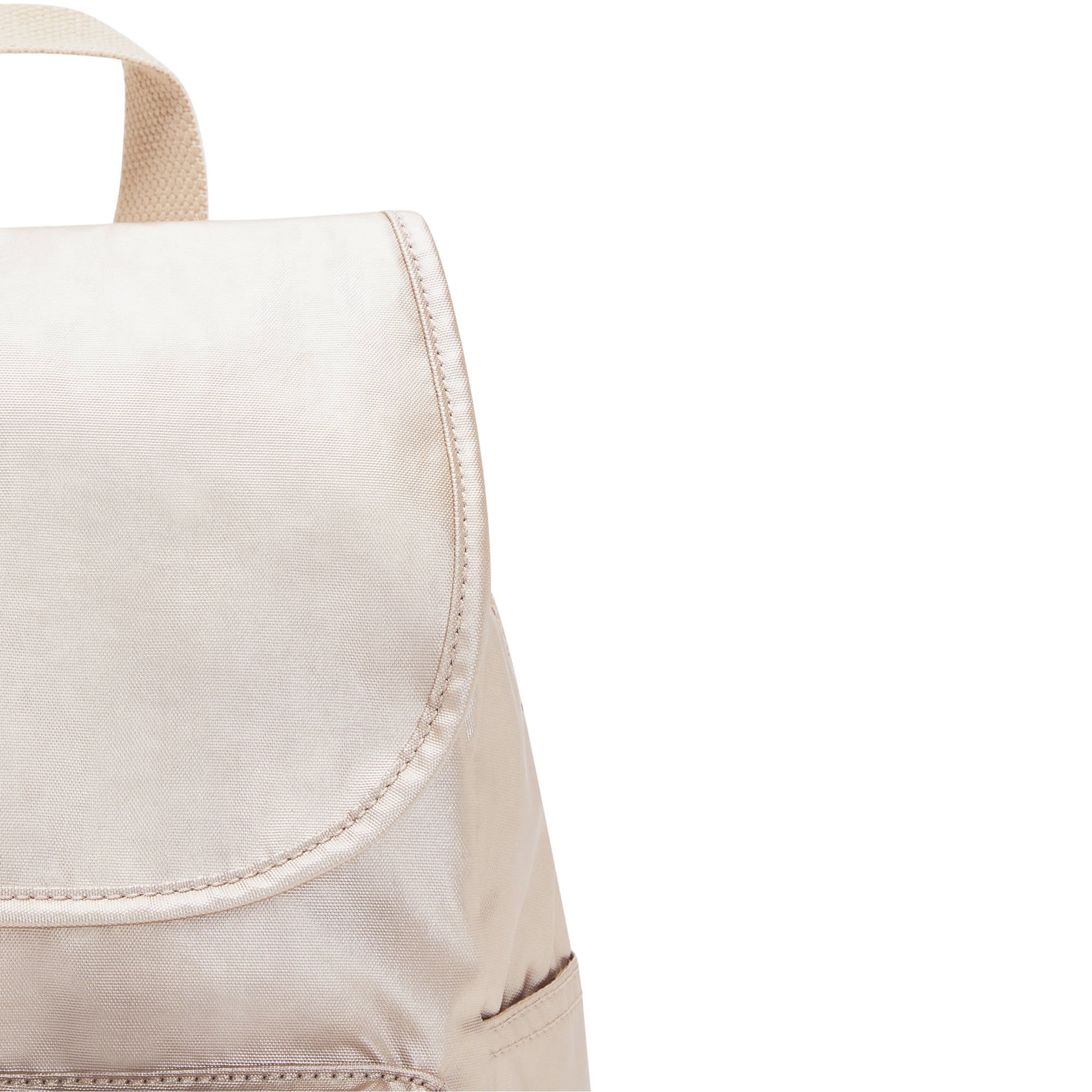 Buy Kipling Ezra Small Metallic Backpack Quartz Metallic Online at ...
