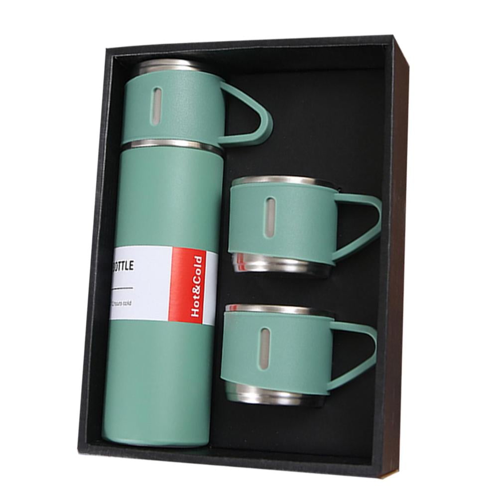 Thermal Bottle | Stainless Steel Insulated Water Bottle with 3 Lids ...