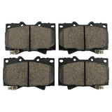 TRQ Front Ceramic Disc Brake Pads for 98-07 Lexus LX470 Toyota Land ...