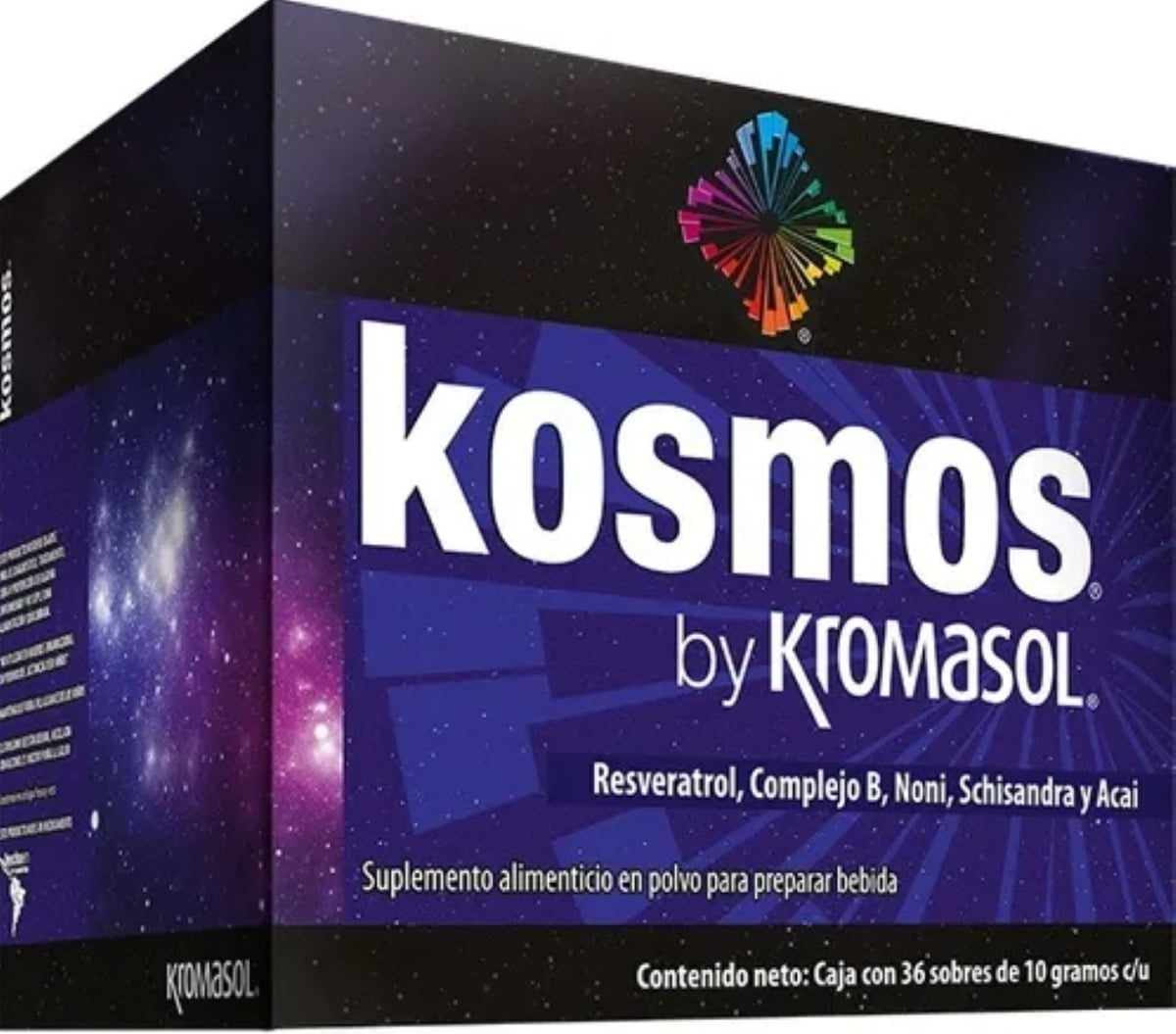 Kosmos 36 Sobres De Bebida Sabor Frutos Rojos Kromasol | Walmart en línea