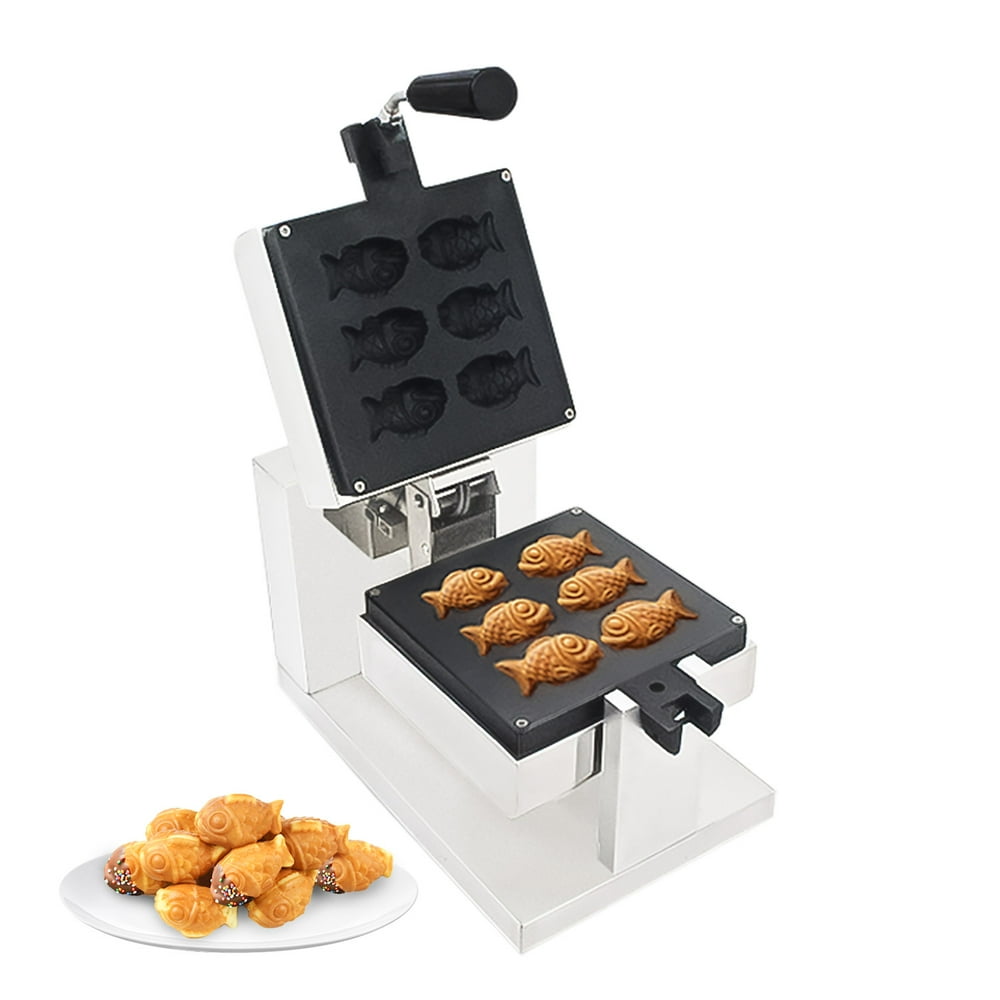 ALDKitchen Taiyaki Iron | Electric Taiyaki Machine | Fish Shaped Waffle ...