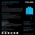 YoLink Smart Valve Controller X3 version with Stainless Steel Motorized Ball Valve, 1/4 Mile ...