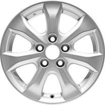 Aluminum Wheel Rim 16 inch for Toyota Corolla 19 5 Lug Silver - Walmart.com