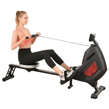 Marcy Foldable Turbine Rowing Machine Rower with 8 Resistance Setting ...