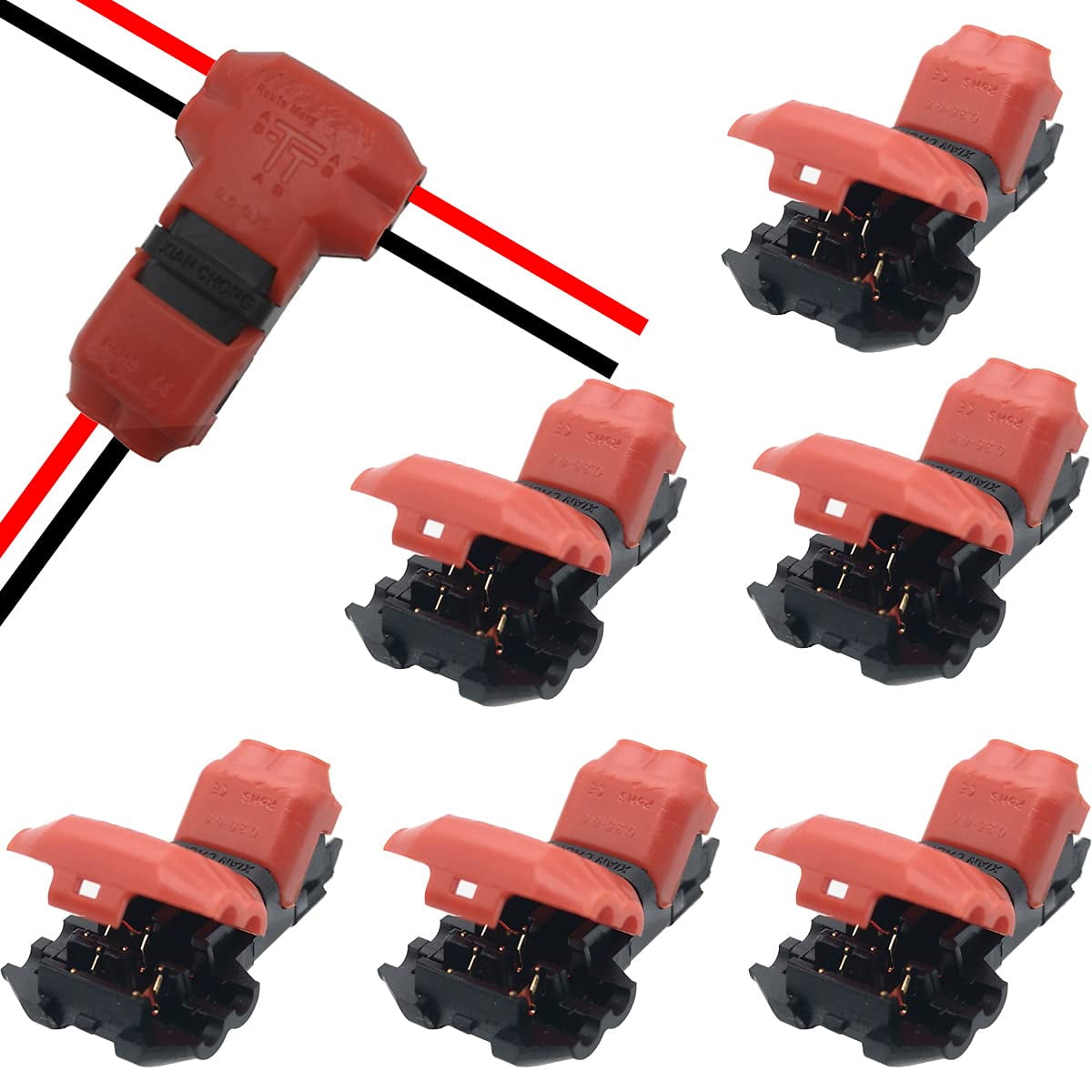 Conectores de cable de bajo Voltaje XCF 6 piezas Conectores rápidos de ...