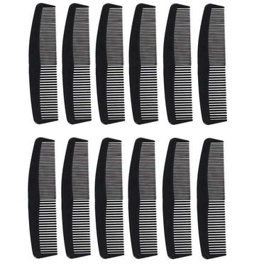 5" Heavy Duty Pocket Comb, Unbreakable, Black, Pack of 4 . - Walmart.com