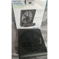 O2COOL Slipstream 5" Portable 2-Speed Battery Operated Fan, Black ...