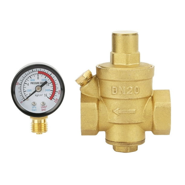 Water Pressure Regulator Brass Water Pressure Regulator Adjustable ...