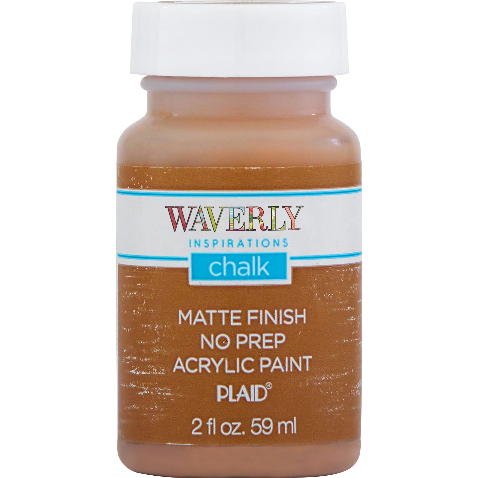 Waverly Inspirations Chalk Paint, Ultra Matte, Hazelnut, 2 fl oz ...