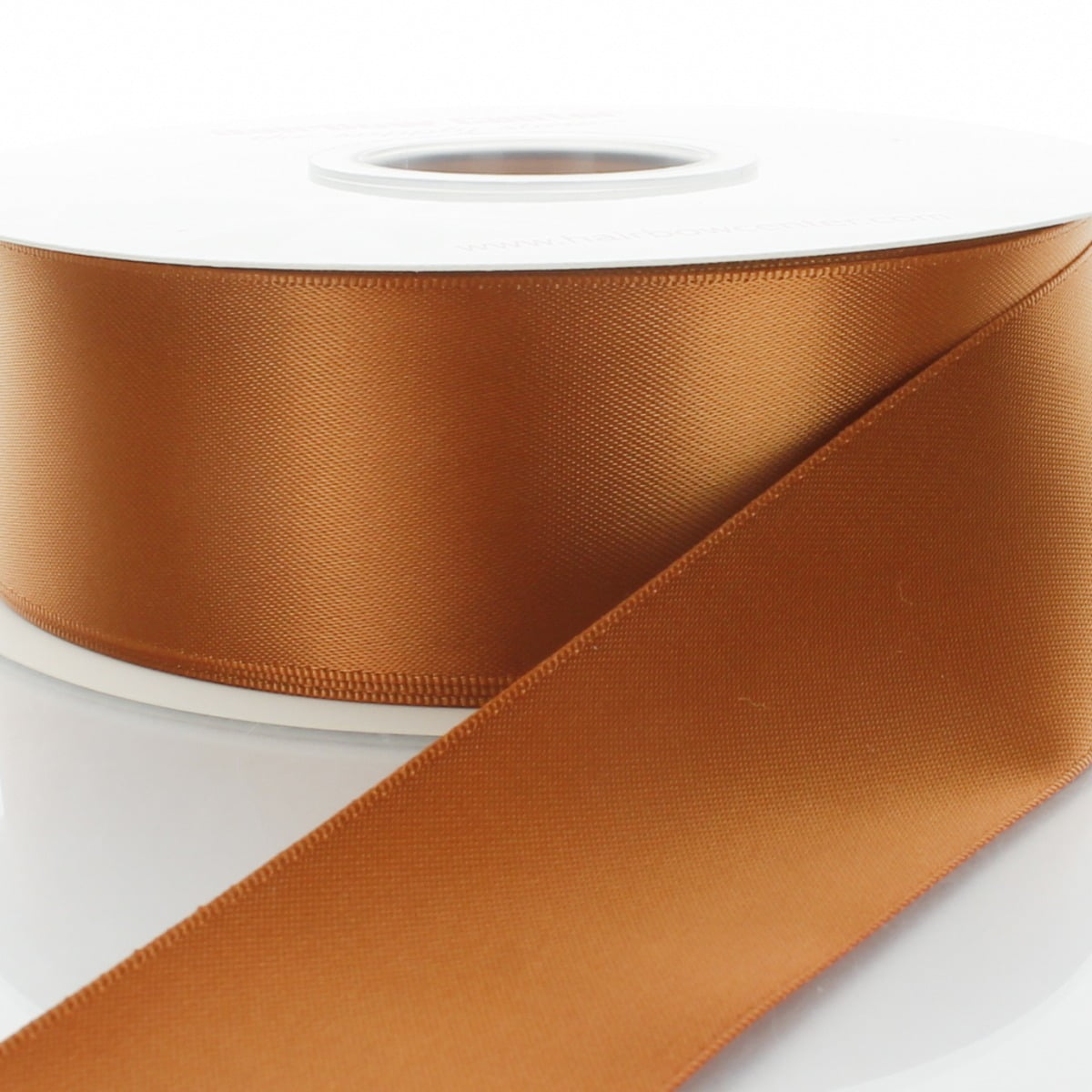 3" Copper Double Faced Satin Ribbon 25 Yards - Walmart.com