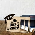 NESWOIZI 1 Graduation Gift Box Wooden Graduation Card Box Box 2024 ...