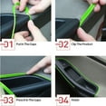 Green 16.4Ft 5M Car Interior Door Gap Edge Line Insert Molding Trim ...