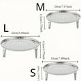 3pcs LDQ Stainless Steel Steamer Racks - Fit for Stock Pots, Multi ...