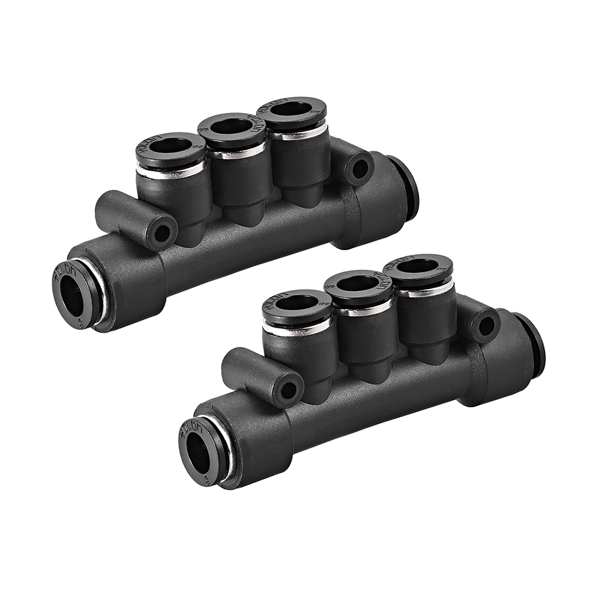 Push to Connect Inline Manifold Union Tube Fittings, for 8mm Tube OD 2pcs | Walmart Canada