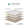 Fine Fixtures Acrylic, Fiberglass Alcove Soaking Bathtub 66" x 36" Left ...