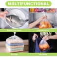 12" x 20" Clear Plastic Food Storage Bags, Produce Bags for Fruits ...
