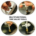Tire Valves Tools 4-in-1 Valves Tool Multipurpose Valves Wrench for ...