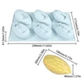 6-Hole Nut Dessert Baking Mold, Food-Grade Silicone Tray - Walmart.com