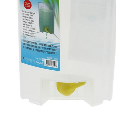 wolftale 1L Aquarium Fish Tank Drip Water Change Refill Bucket Water ...