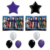 Descendants Birthday Party Balloon Decorations - 3 Pack Set Of ...