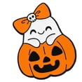 Festive White Specters And Pumpkin Design Alloy Pin Halloween Parties ...