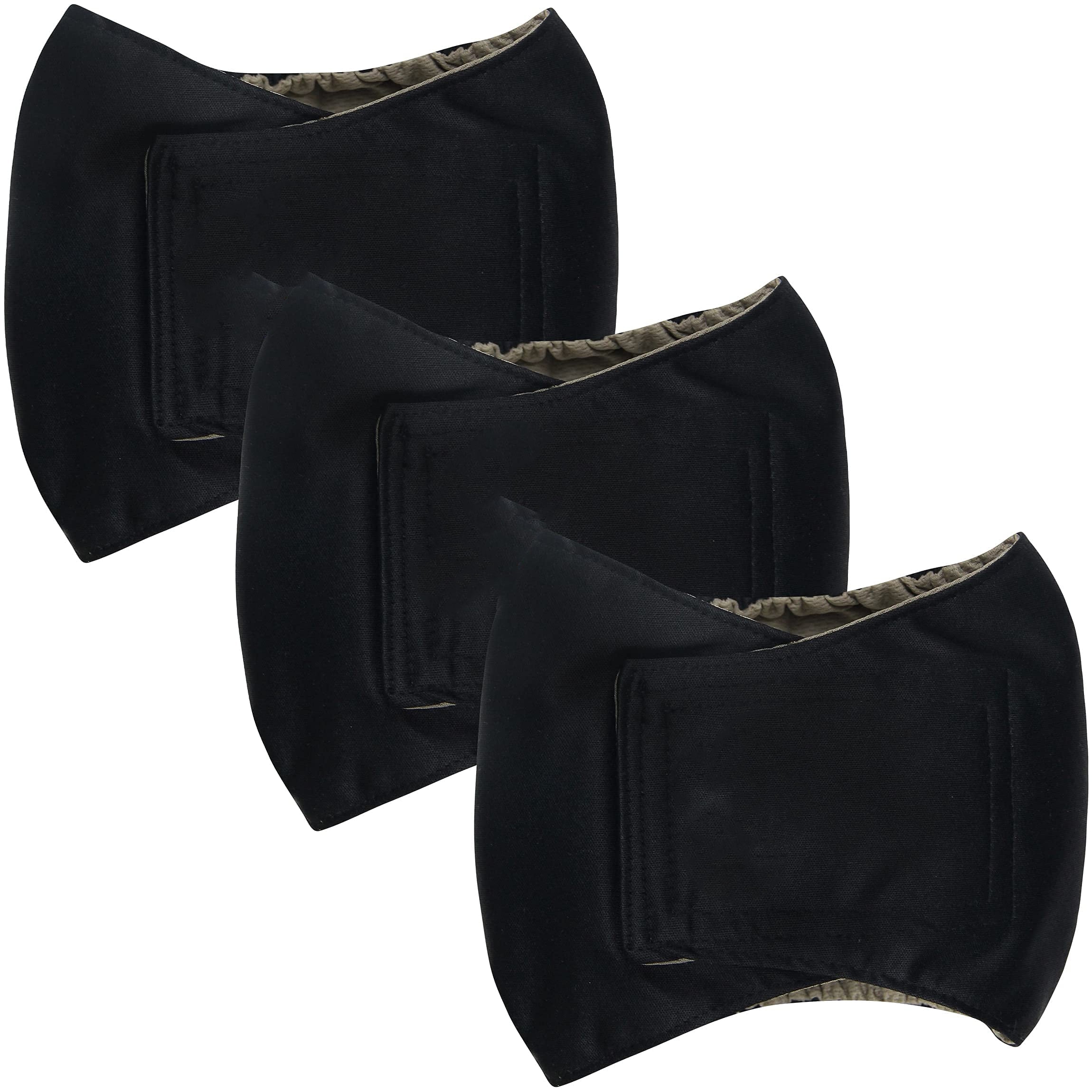 Premium Male Dog Wraps(Black Size:M) - High Absorbency Male Dog Diapers ...