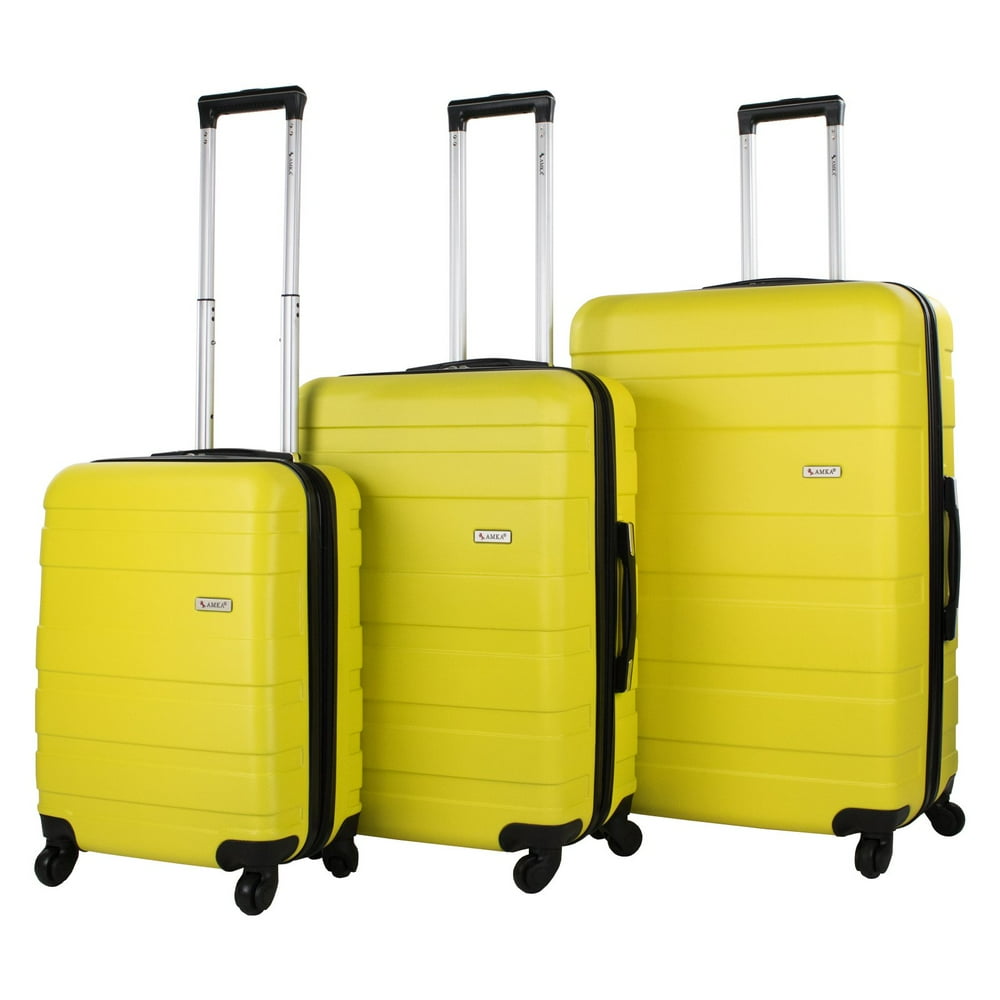 Amka - AMKA Verano 3 Piece Luggage Set - Walmart.com - Walmart.com