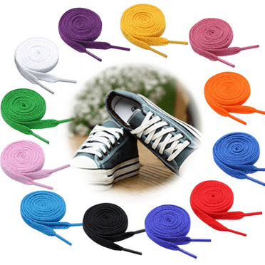 Santimon 2 Pairs Replace Shoe Laces Round Strings for Boots Sneakers ...