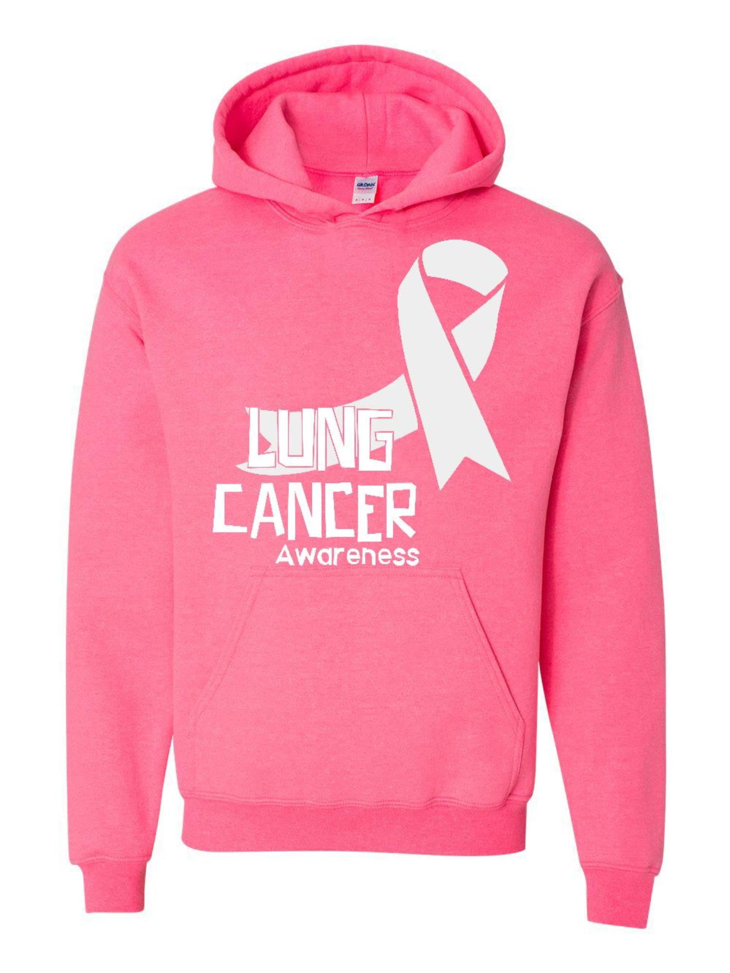 Unisex Lung Cancer Hoodie Sweatshirt - Walmart.com Unisex Lung Cancer Hoodie Sweatshirt - Walmart.com