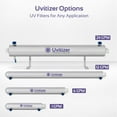 Uvitizer Ultraviolet Bulb UV Light - (2) 36 inch UV-C Bulb - for ...