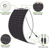 ECO-Baeerss 300W Flexible Monocrystalline Solar Panel-BB, 12V, 23% High ...