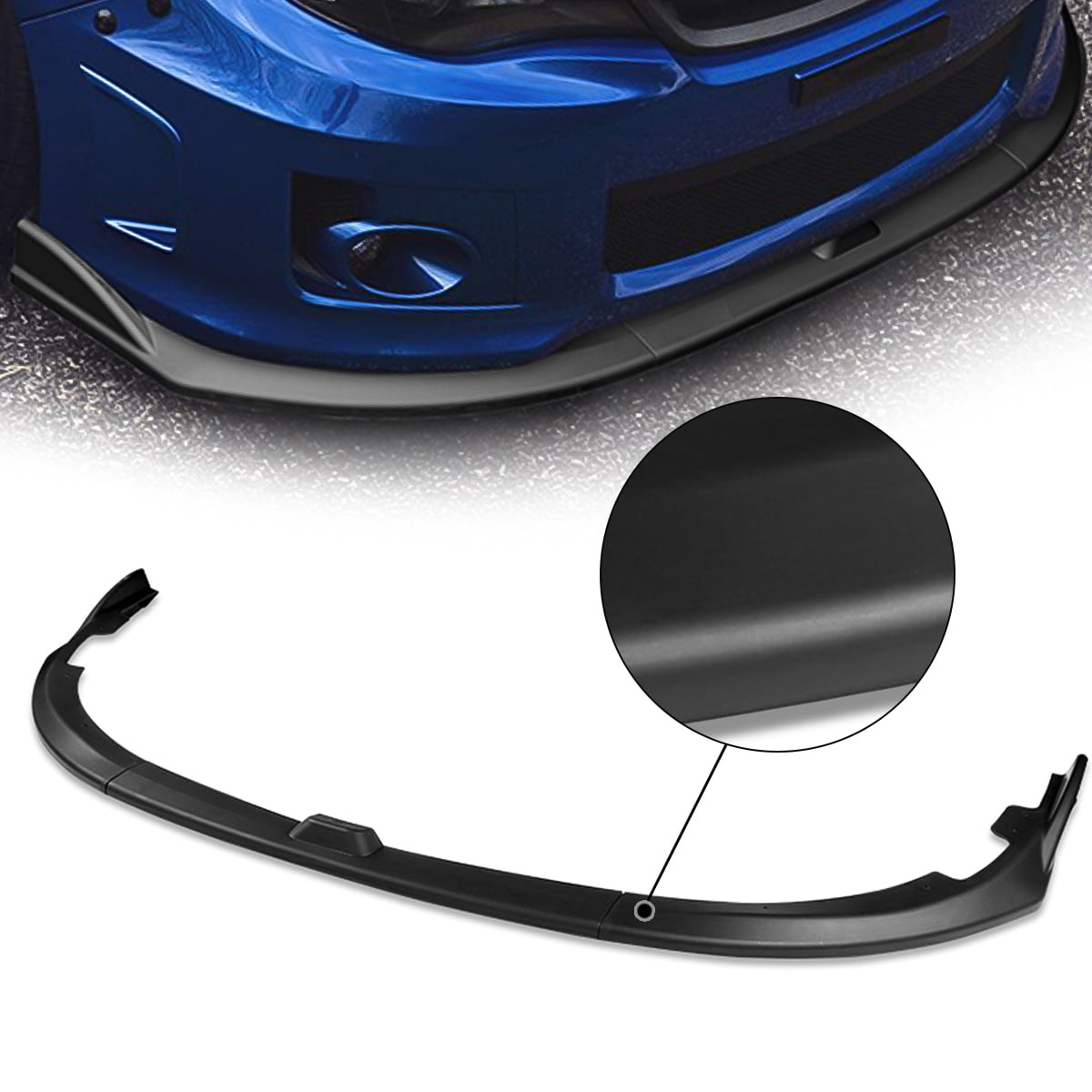 Matte Black Front Bumper Lip Guard for 2008-2010 Nepal | Ubuy