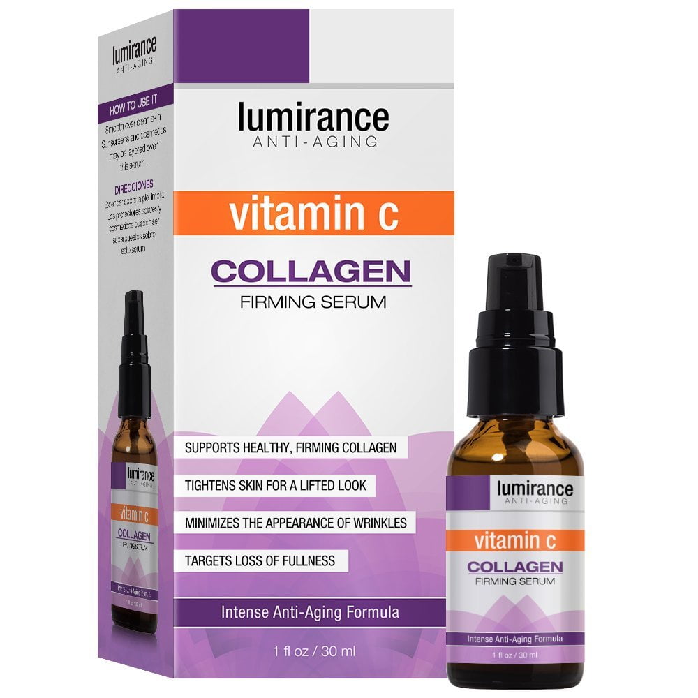 Lumirance Vitamin C And Collagen Face Firming Serum 1 Fl Oz Walmart